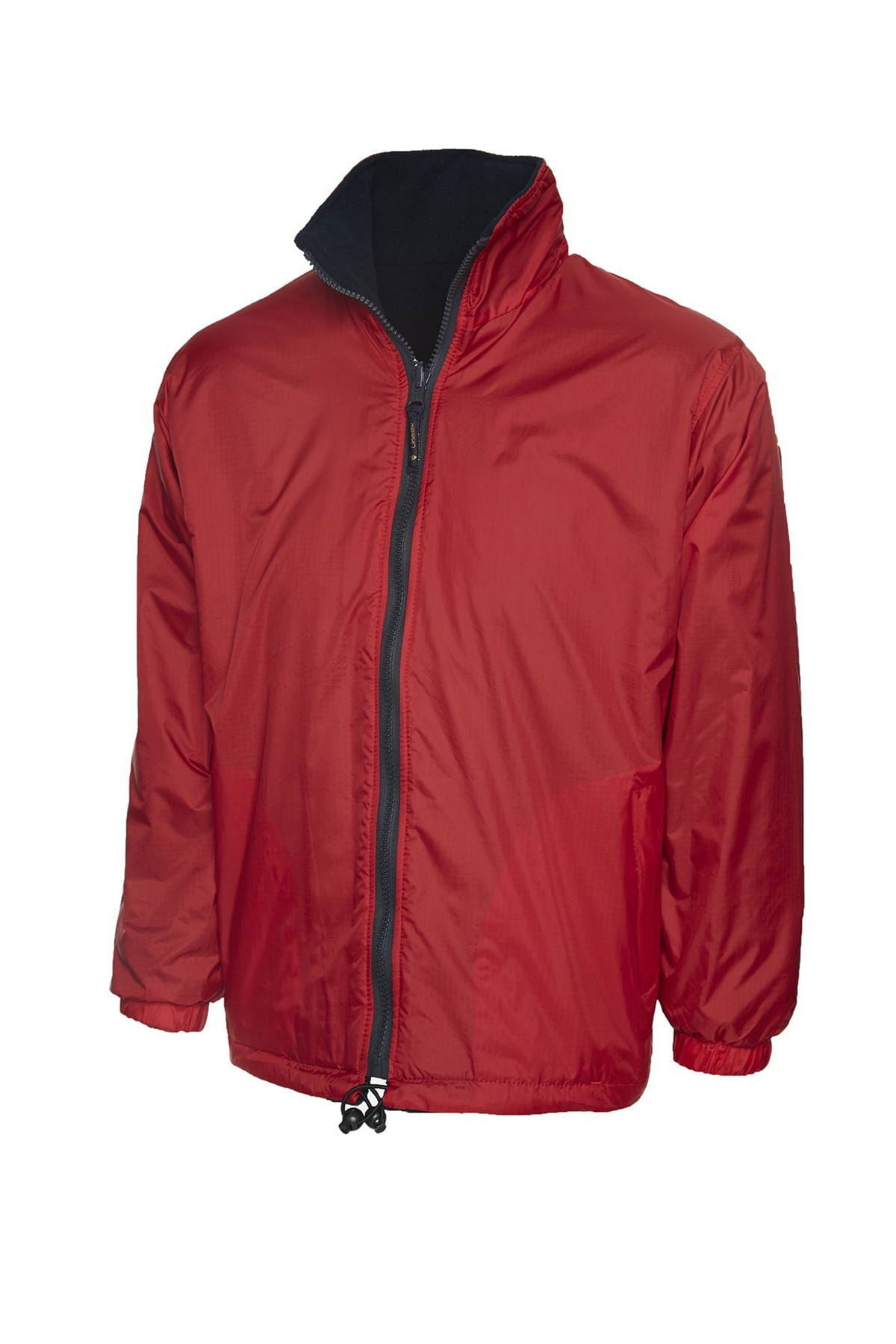 Uneek - Unisex Premium Reversible Fleece Jacket - Full Self Coloured ...