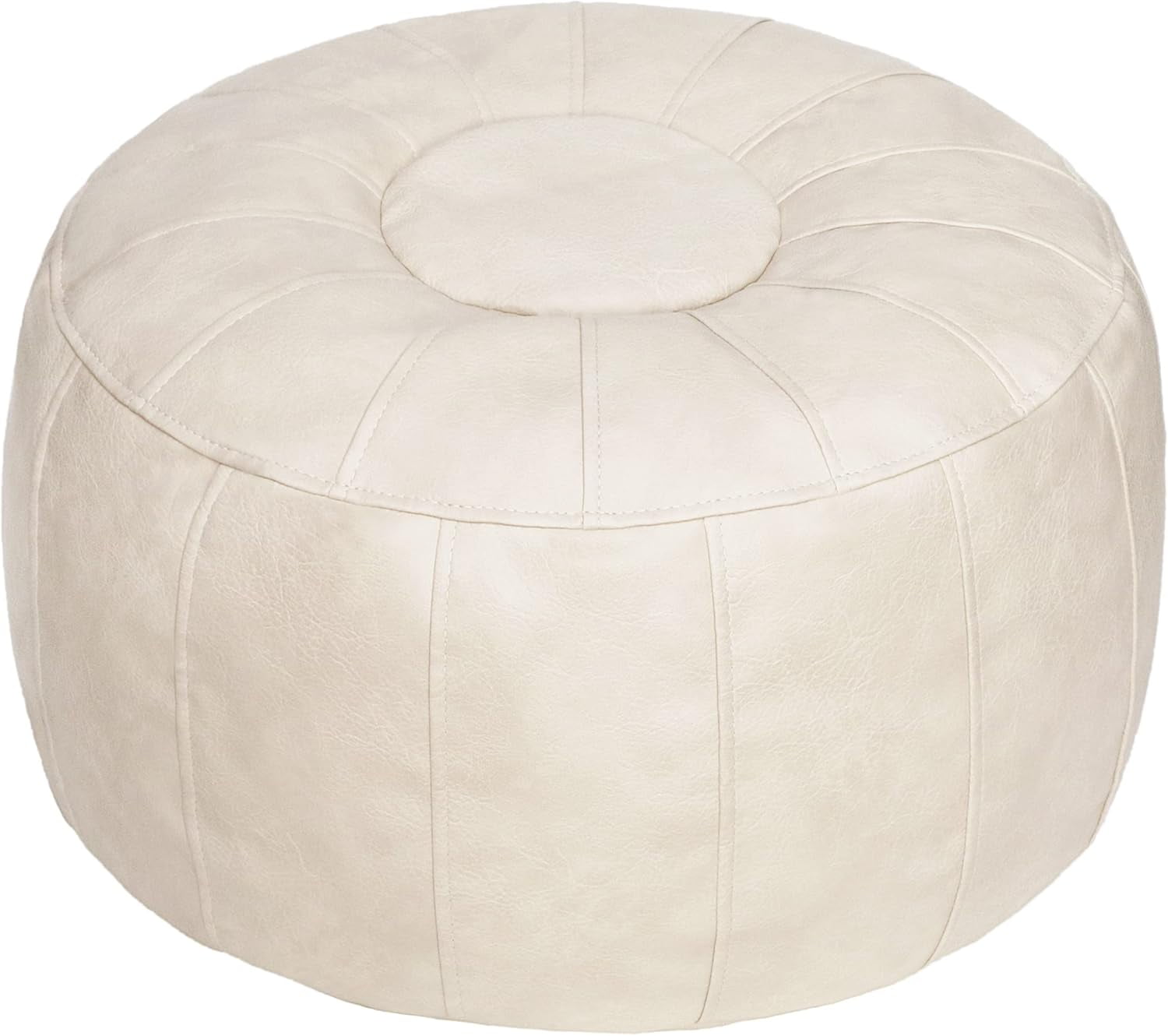 Unfilled handmade Moroccan round cushion footstool footstool seat ...