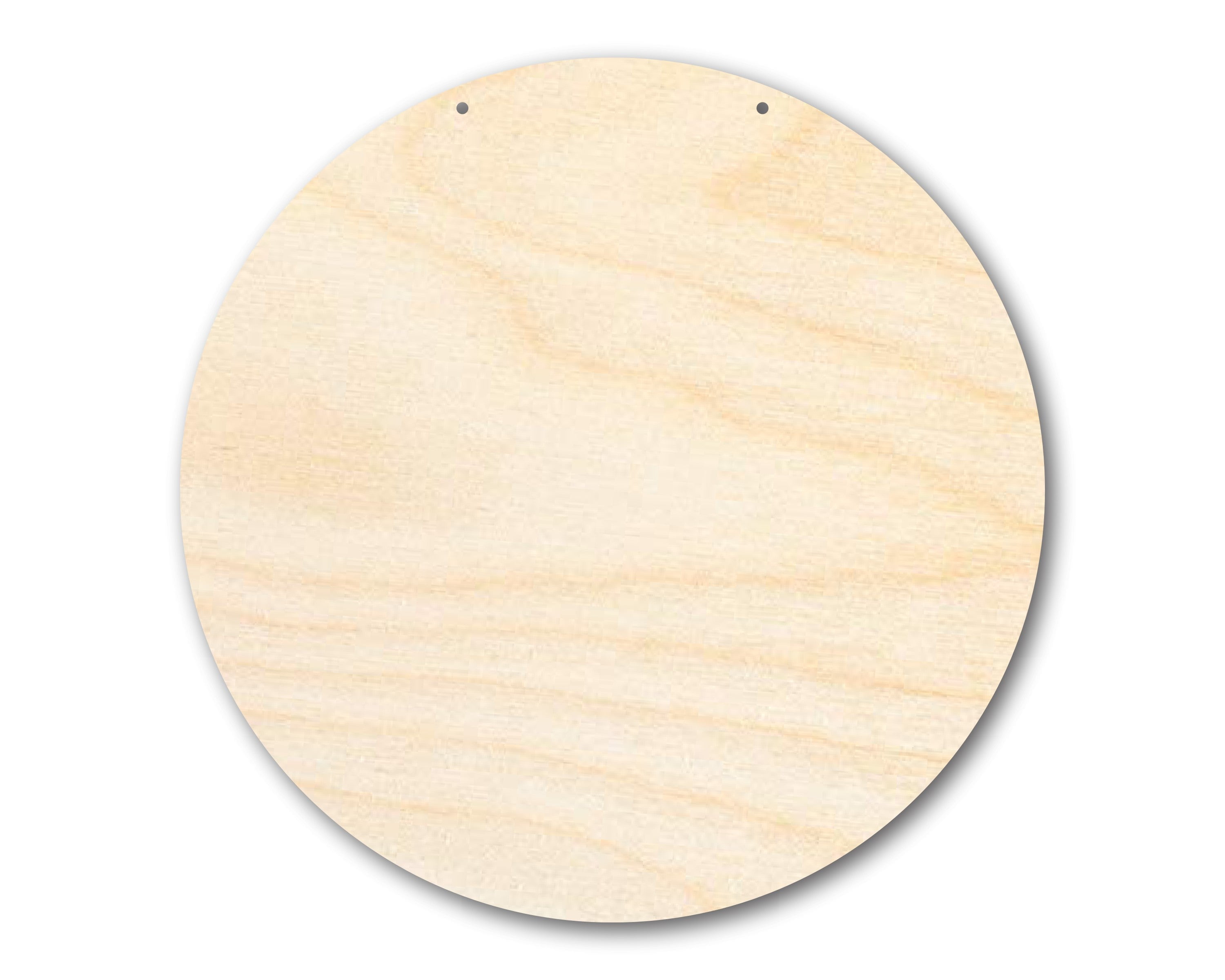 Unfinished Circle Door Hanger 16" / 1/4" - Walmart.com
