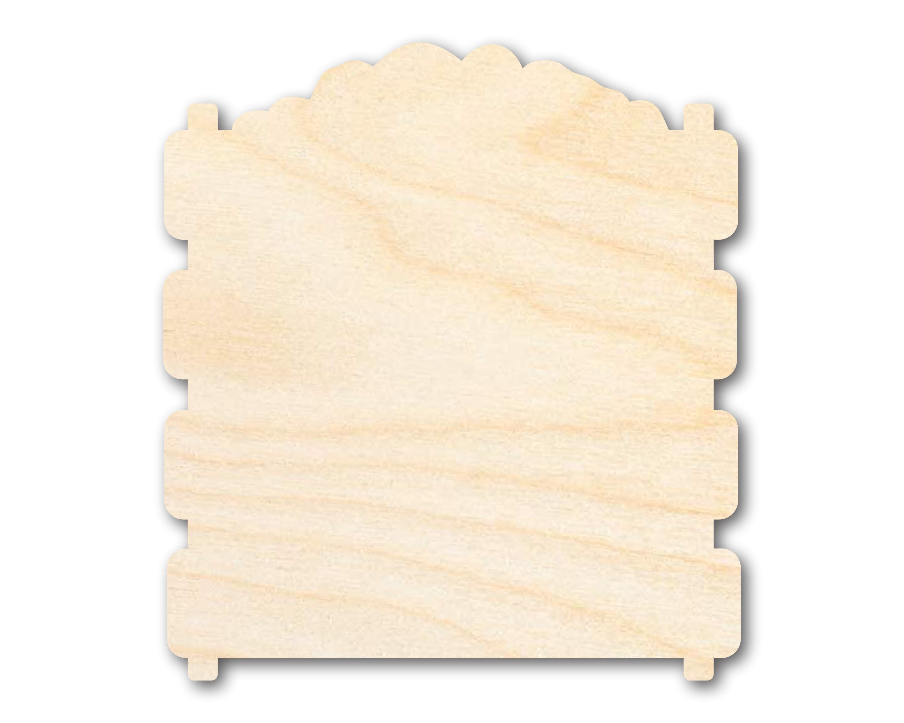 Unfinished Compost Bin Shape | DIY Craft Cutout | up to 46" DIY 36" / 3 ...