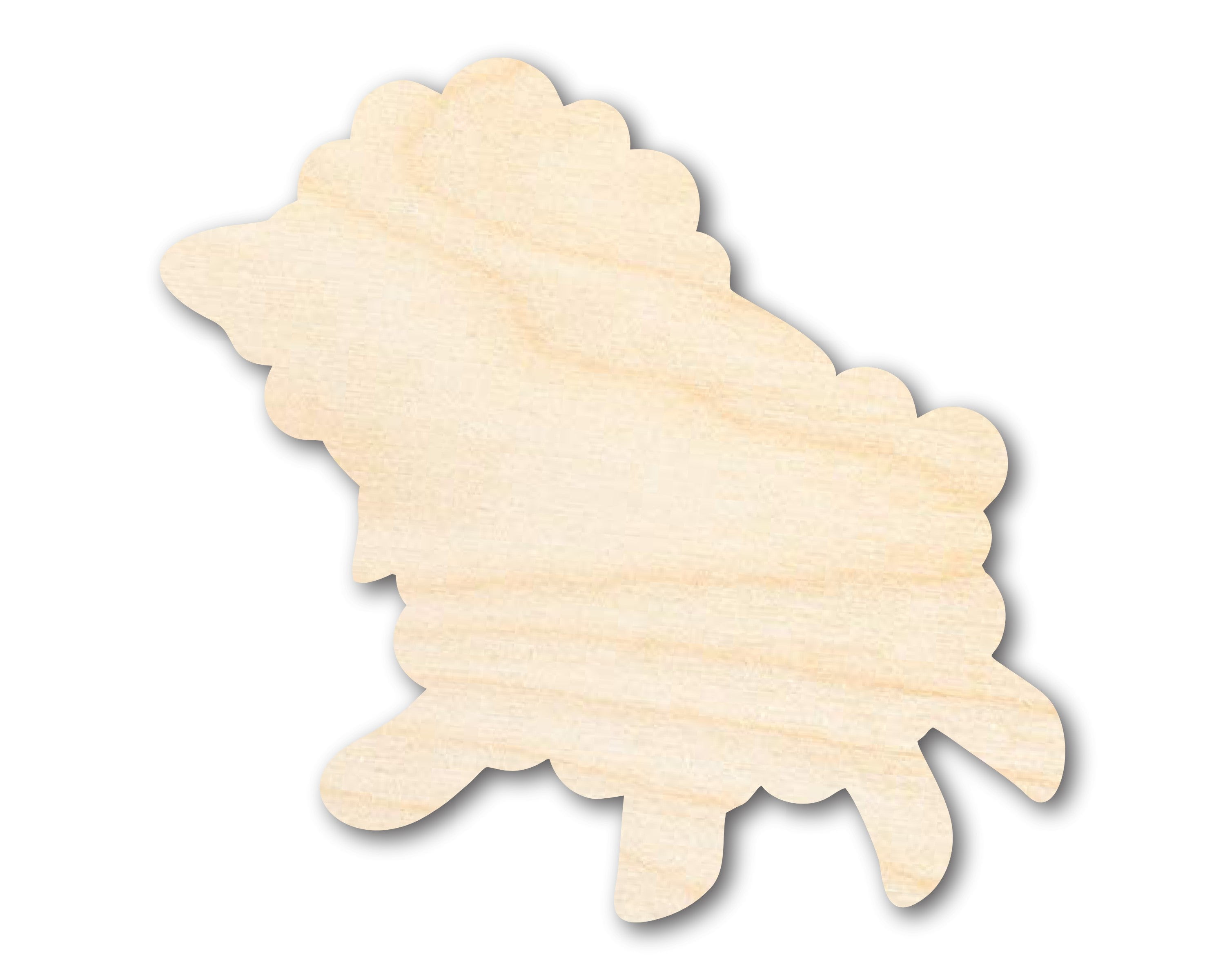 Unfinished Cute Lamb Shape | Easter | DIY Craft Cutout | up to 46" DIY ...