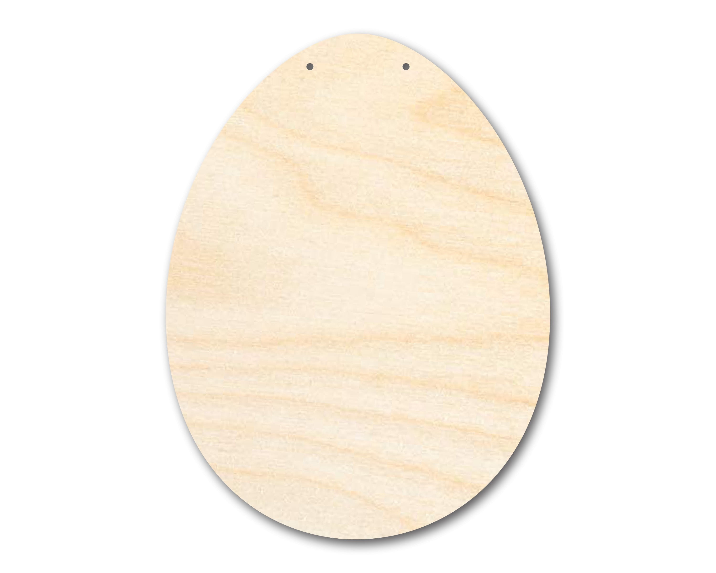 Unfinished Egg Door Hanger 14" / 1/4" - Walmart.com