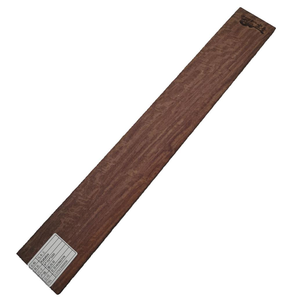 Unfinished Fretboard Plate Sheet DIY For Acoustic Classical Guitar ...