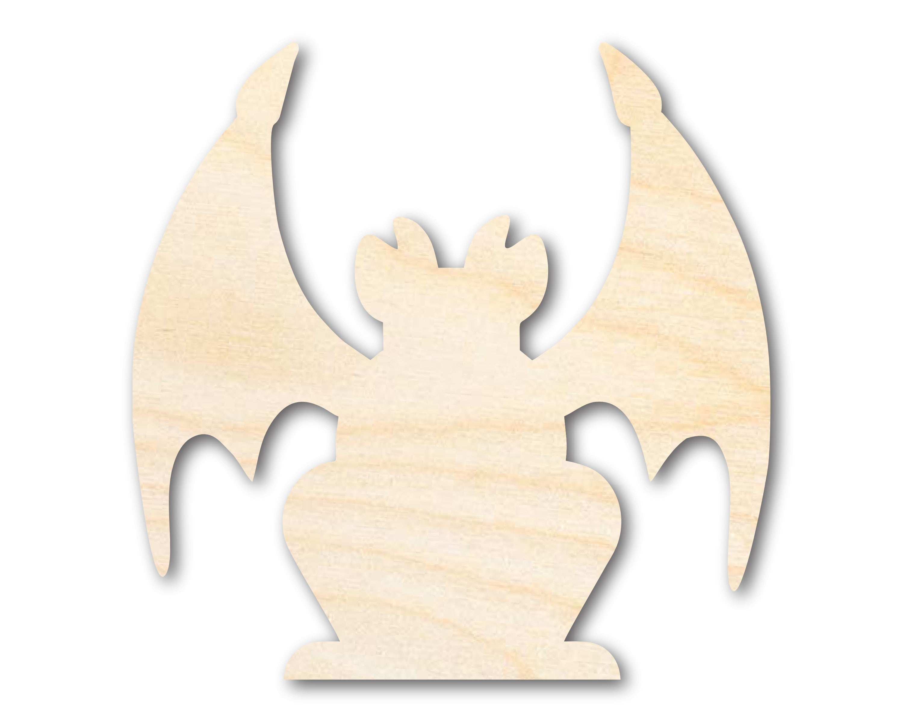 Unfinished Gargoyle Shape | DIY Craft Cutout 8" / 1/4" - Walmart.com