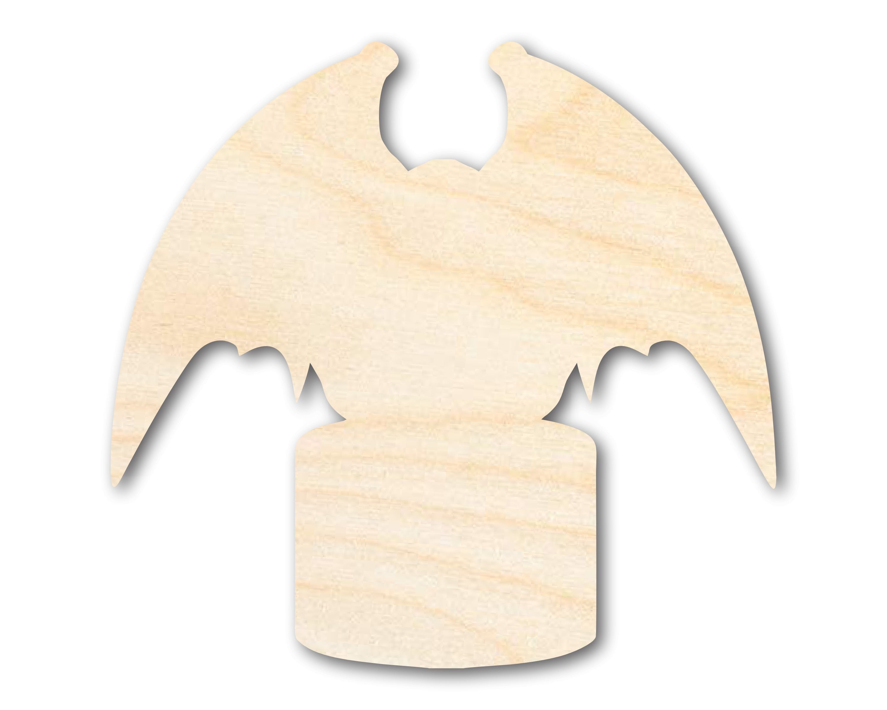 Unfinished Gargoyle Statue Shape | DIY Craft Cutout | up to 46" DIY 3 ...