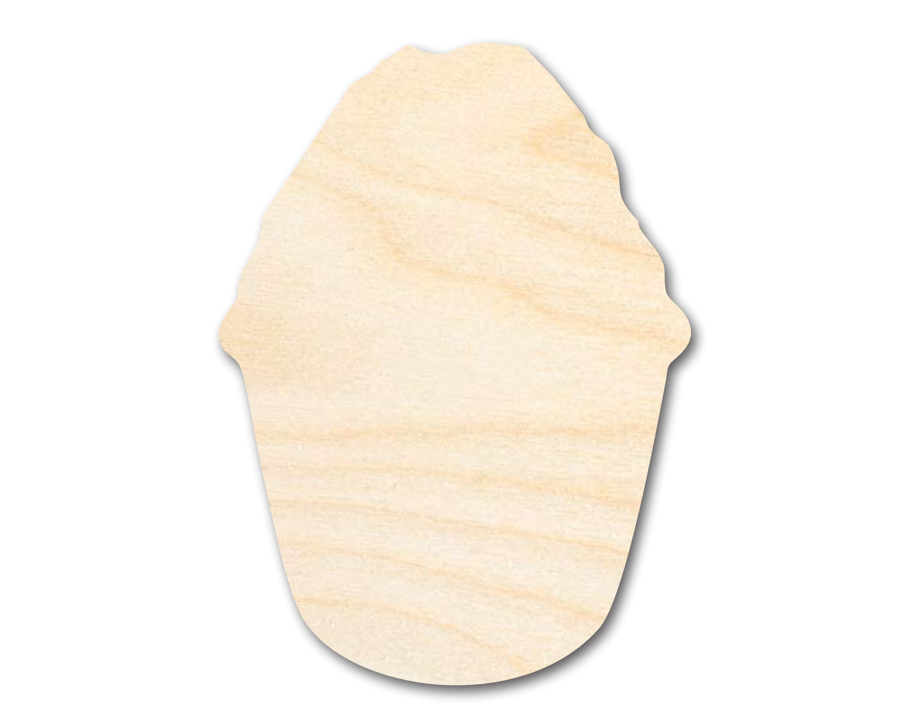 Unfinished Italian Shaved Ice Shape | DIY Craft Cutout | up to 46" DIY ...