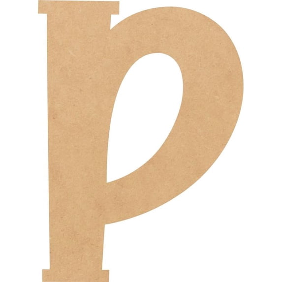 Unfinished MDF 20'' Tall Lemon Spark Letters DIY P, Paintable Craft ...