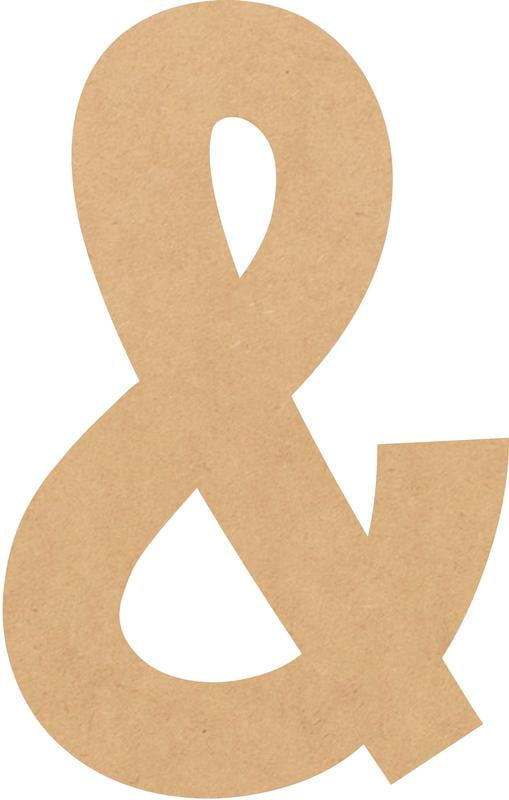 Unfinished MDF 20'' Tall Lemon Spark Letters DIY &, Paintable Craft ...