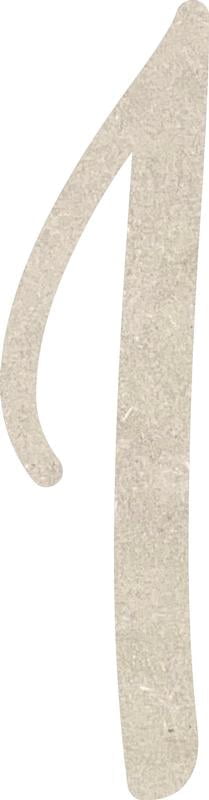 Unfinished MDF Letter I, Paintable 22'' Tall Small Wood Letter Love Is ...