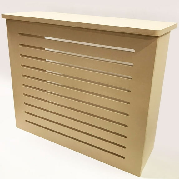 Unfinished MDF Radiator Heater Cover DIY, 26 Tall x 24 Wide x 7"Depth ...