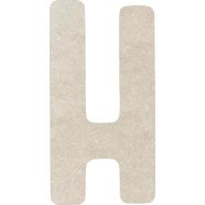 Wood MDF Letter (J) Blank Wood Craft, 5'' Tall Paintable DIY, Script ...