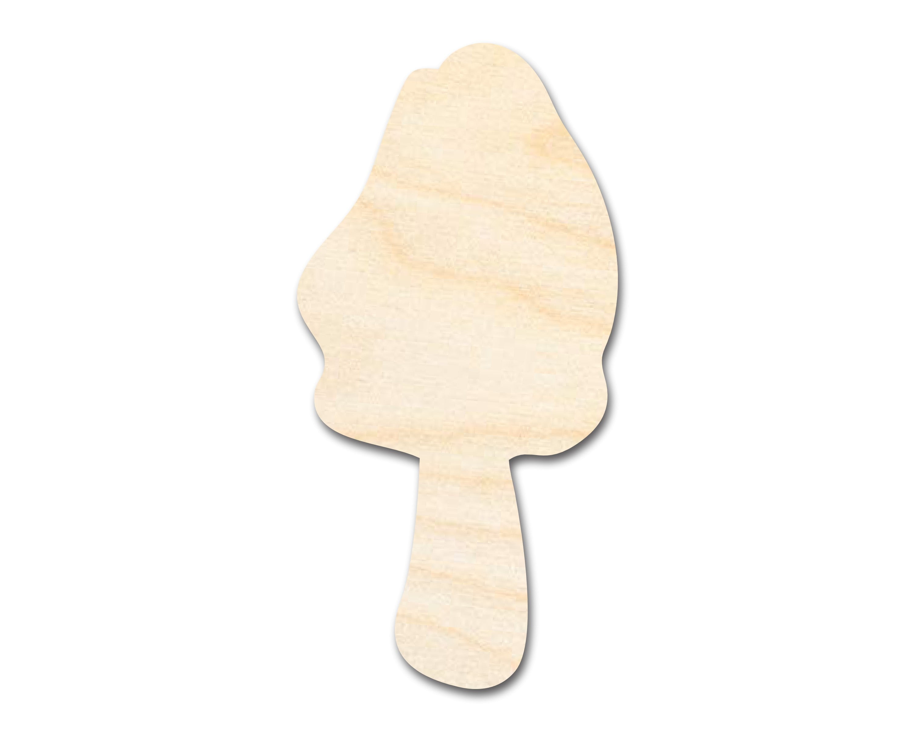 Unfinished Morel Mushroom Silhouette | DIY Craft Cutout | up to 46" DIY ...