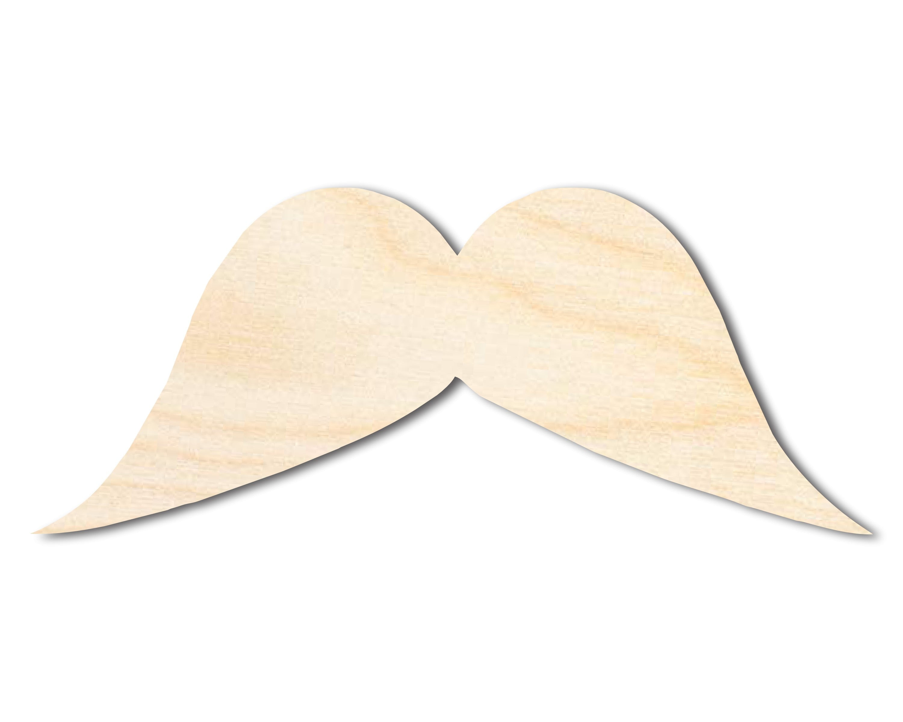 Unfinished Mustache Silhouette | DIY Craft Cutout | up to 46" DIY 18 ...