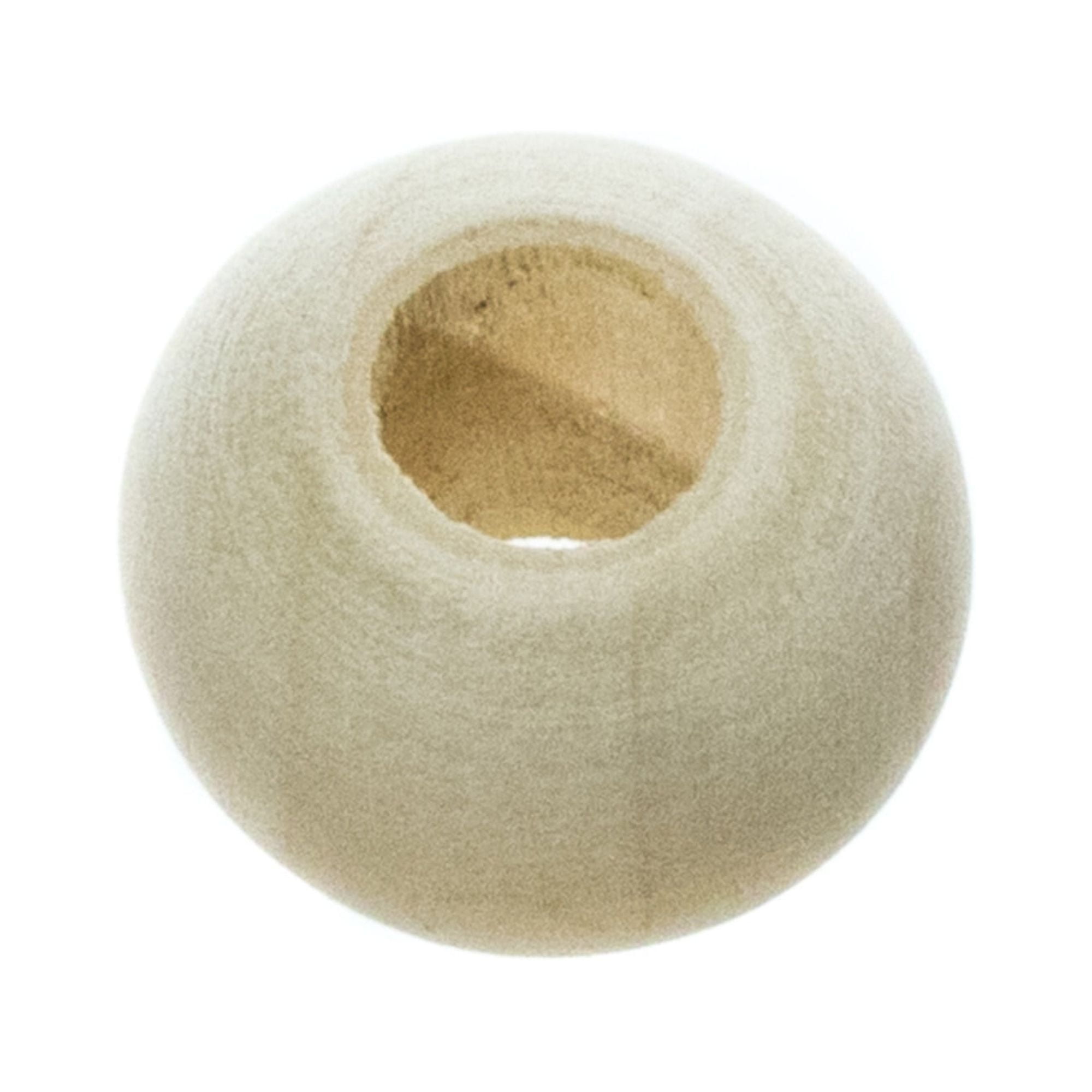 Unfinished Natural Wood Spacer Beads - Available in Muktiple Sizes and ...