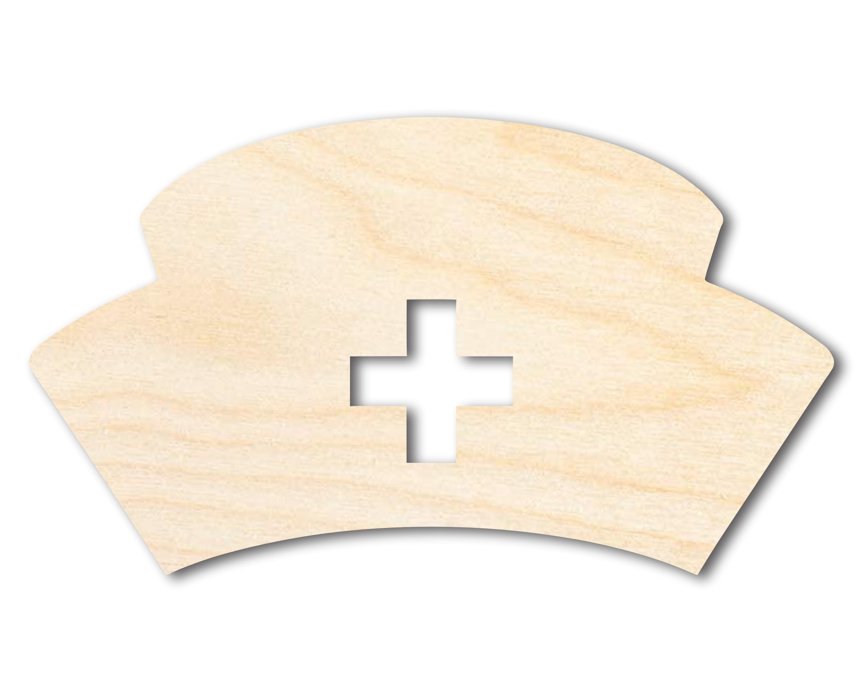 Unfinished Nurse Hat Shape | DIY Craft Cutout | up to 46" DIY 18" / 1/8 ...