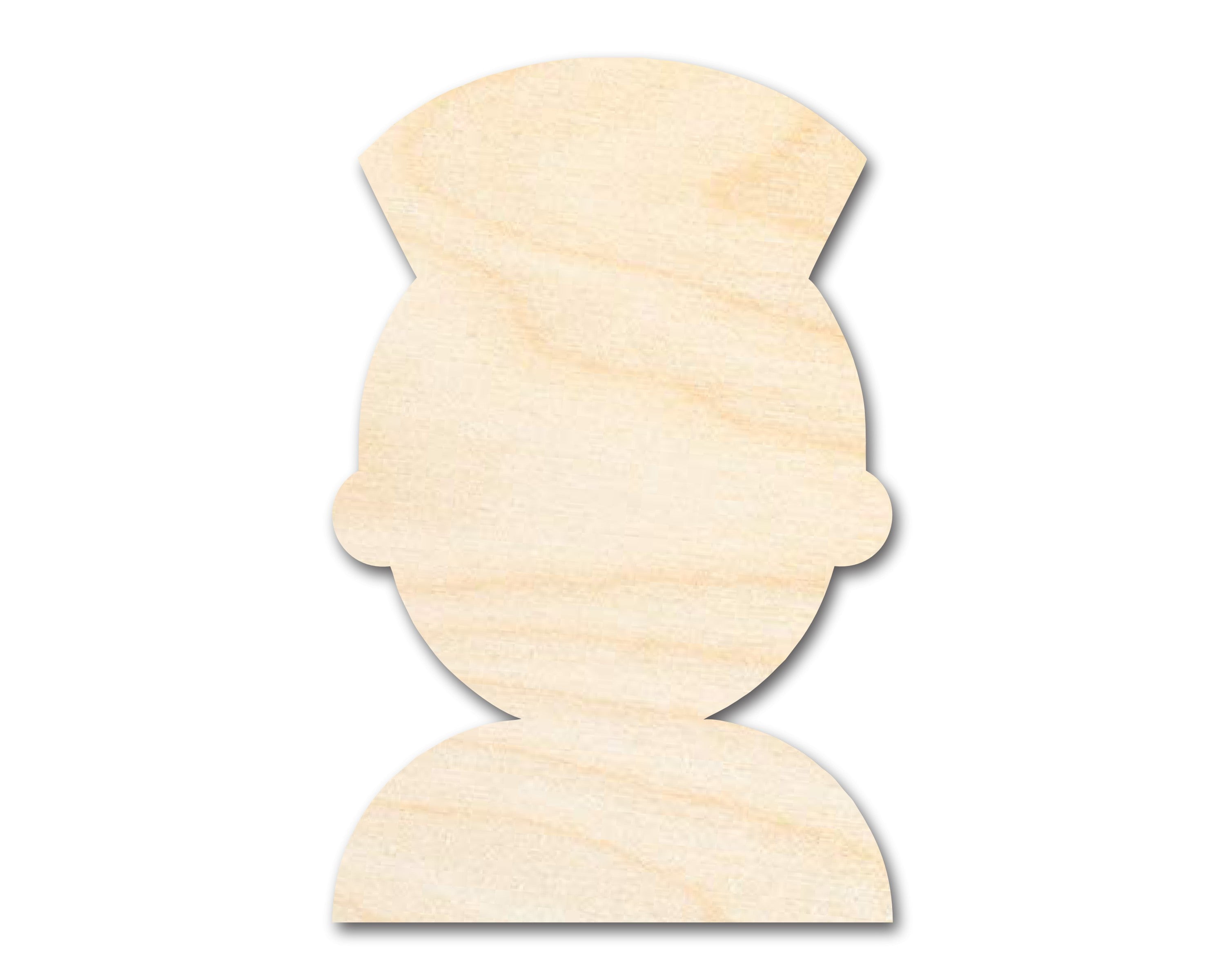 Unfinished Nurse Shape | DIY Craft Cutout | up to 46" DIY 5" / 1/8 ...