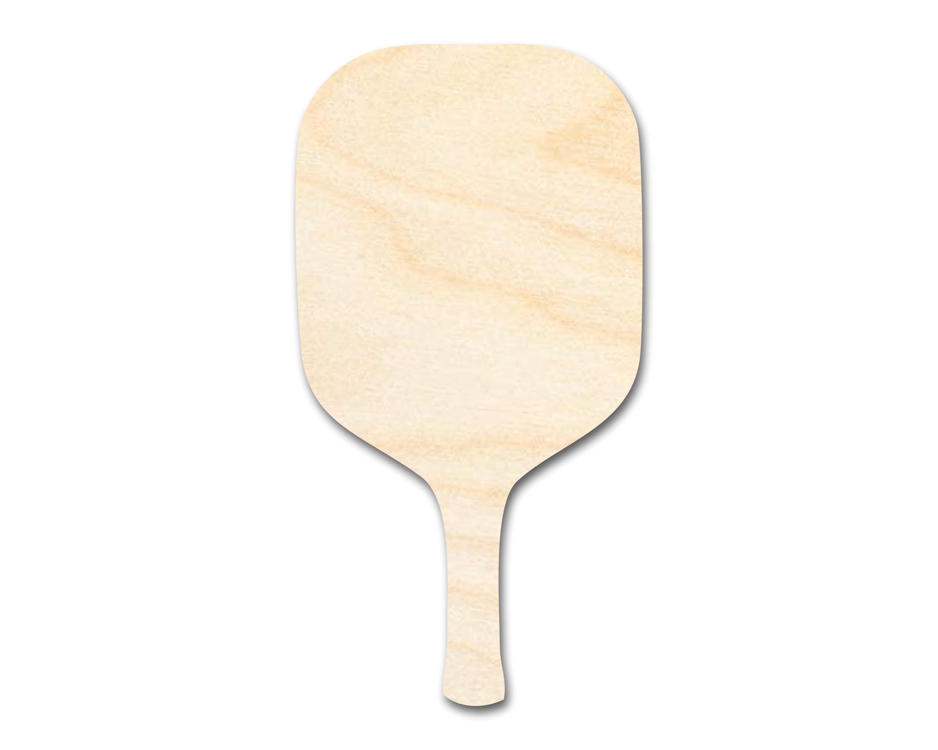 Unfinished Pickleball Paddle Shape | DIY Craft Cutout 3" / 1/2 ...