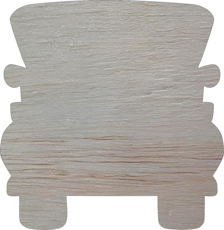 Unfinished Pickup Truck 6'' Wood Shape, Craft Cutout - Walmart.com