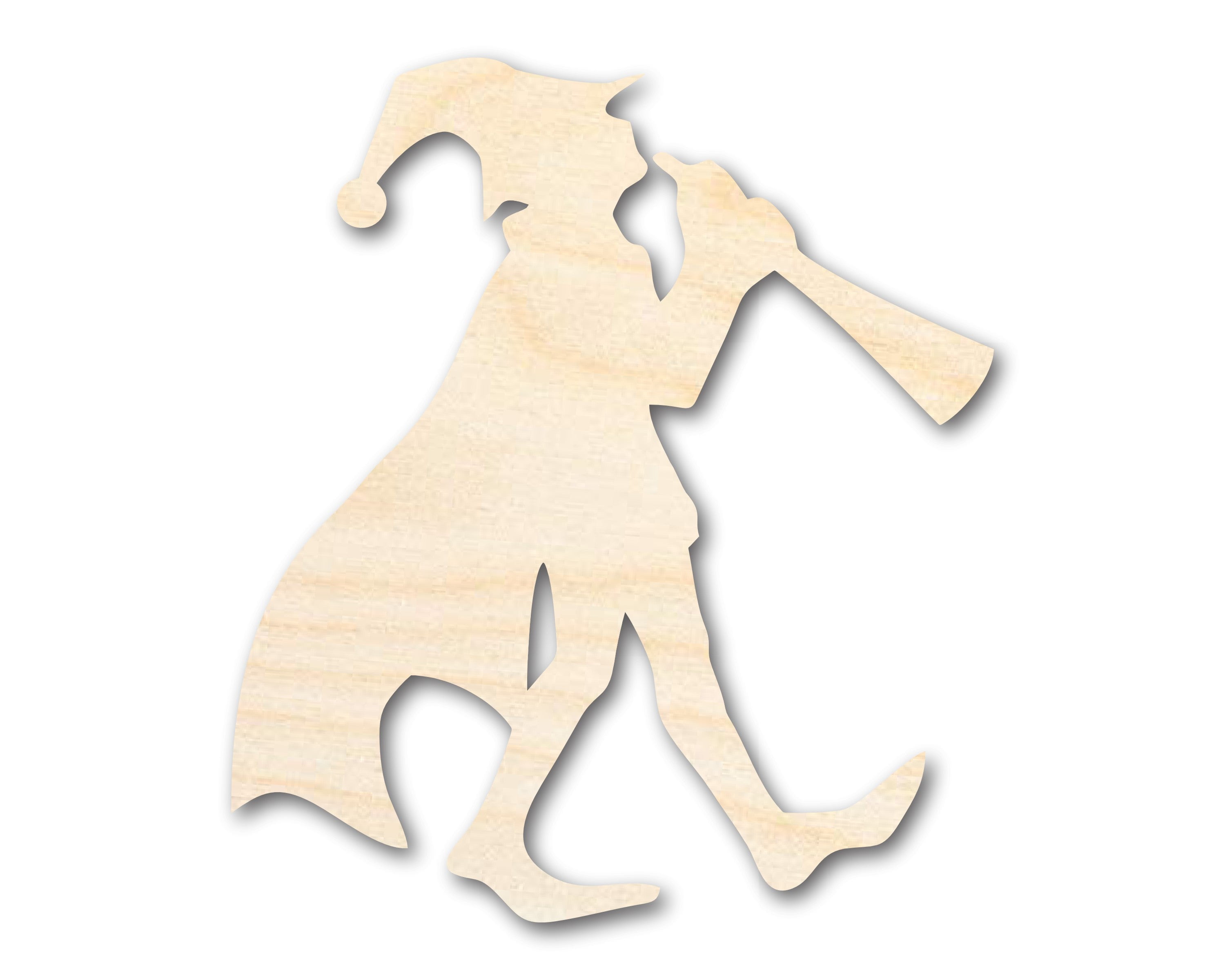 Unfinished Piper Wood Cutout Shape 4" / 1/8" - Walmart.com