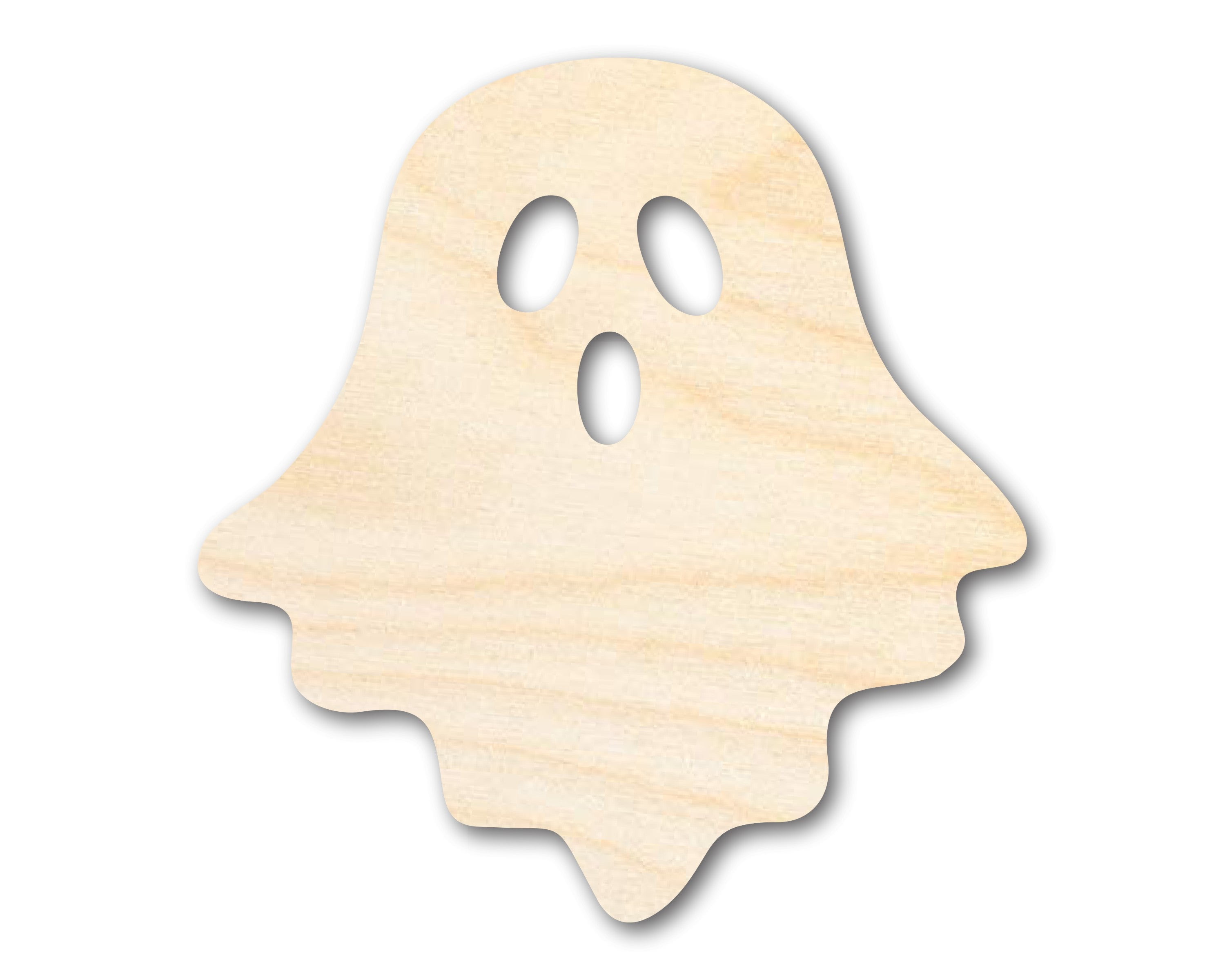 Unfinished Sheet Ghost Shape | Halloween Craft Cutout | up to 46" DIY ...