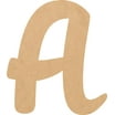 8" Tall MDF Letter A | 1/8" Thick | Krafty Supply Letters | Arial ...