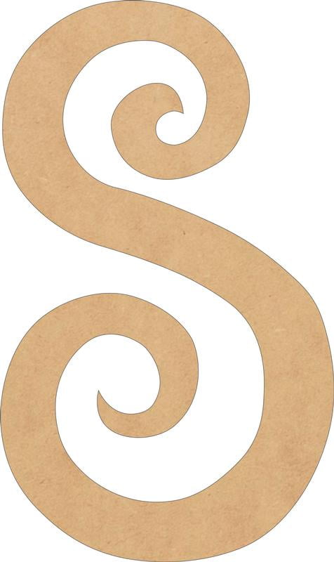 Unfinished Small Wood Letters, Alphabet Girl DIY 10'' Tall Craft S, DIY ...