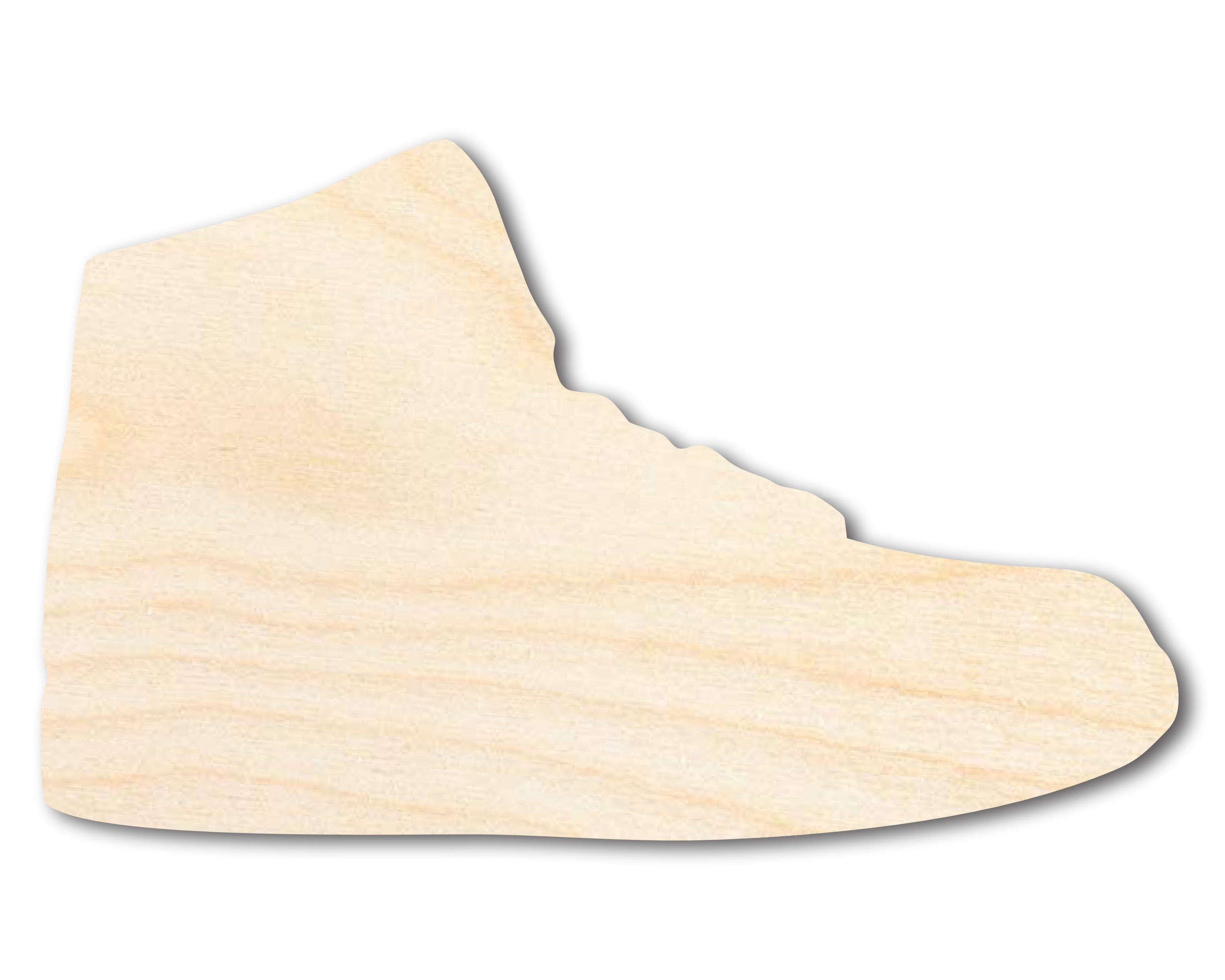 Unfinished Sneaker Shoe Silhouette | DIY Craft Cutout | up to 46" DIY ...