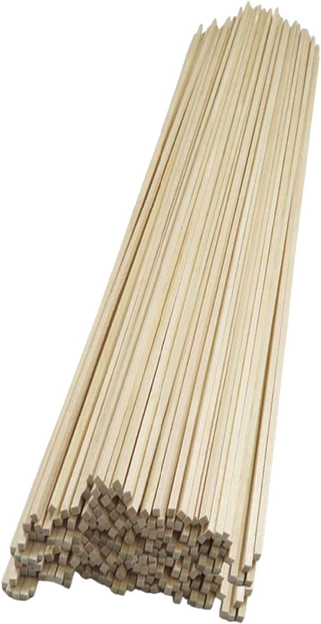 Unfinished Square Sticks Wooden Craft Dowel Sticks Arts Dowel Strips ...