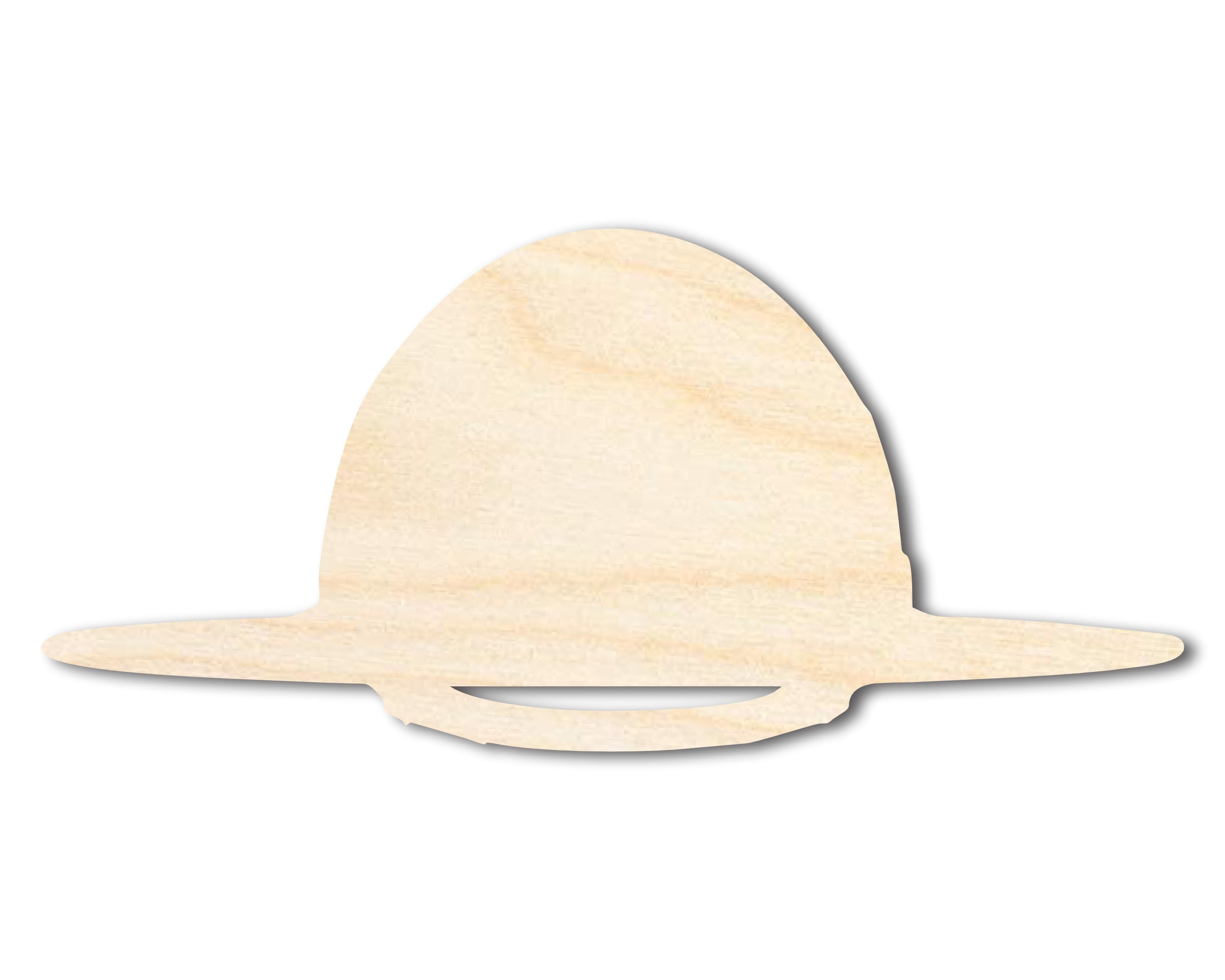 Unfinished State Trooper Hat Shape 33" / 3/4" - Walmart.com