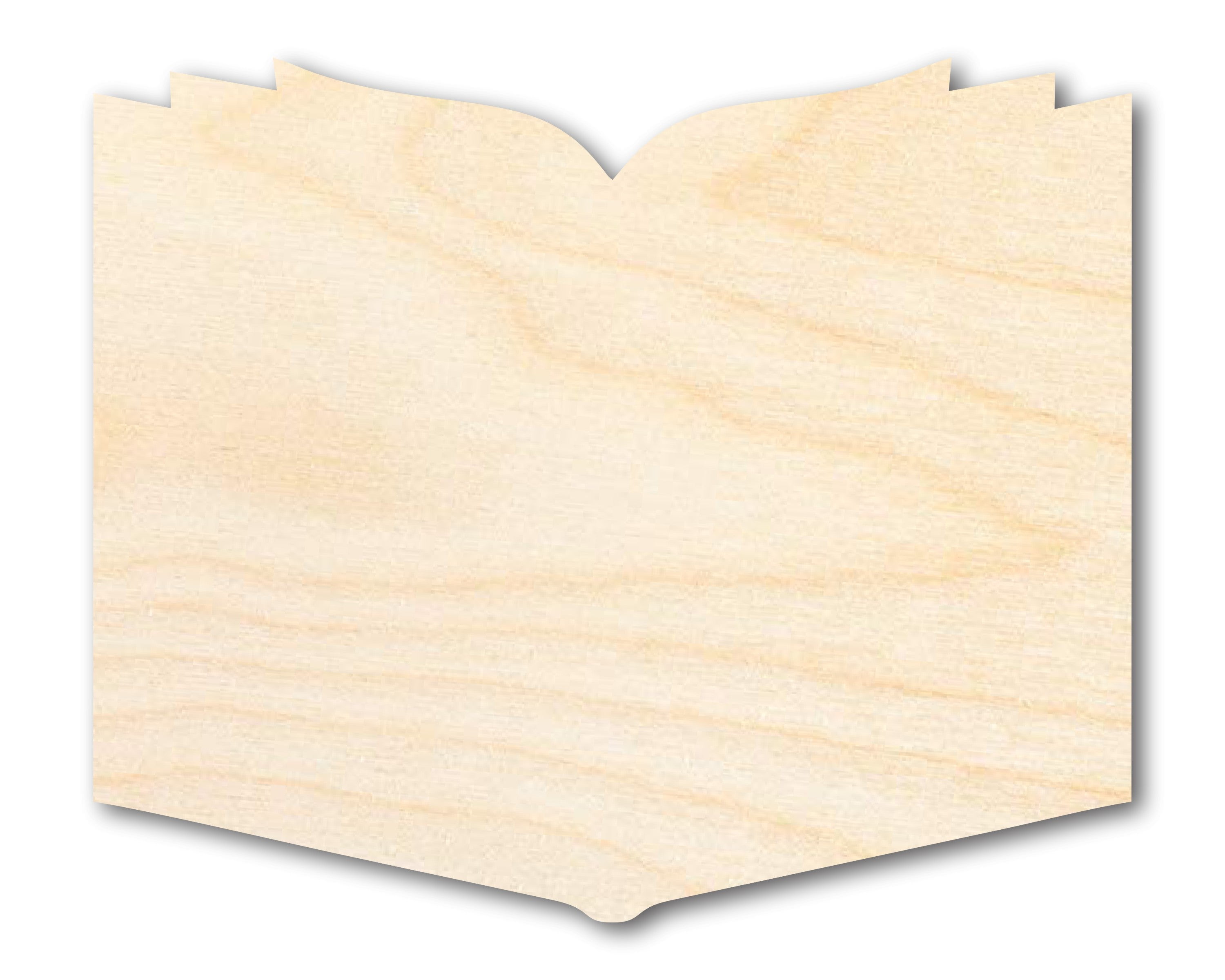 Unfinished Storybook Wood Cutout Shape | DIY Craft Cutout | up to 46 ...