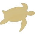 Unfinished Swimming Sea Turtle Wood Cut Out Available in a Variety of ...