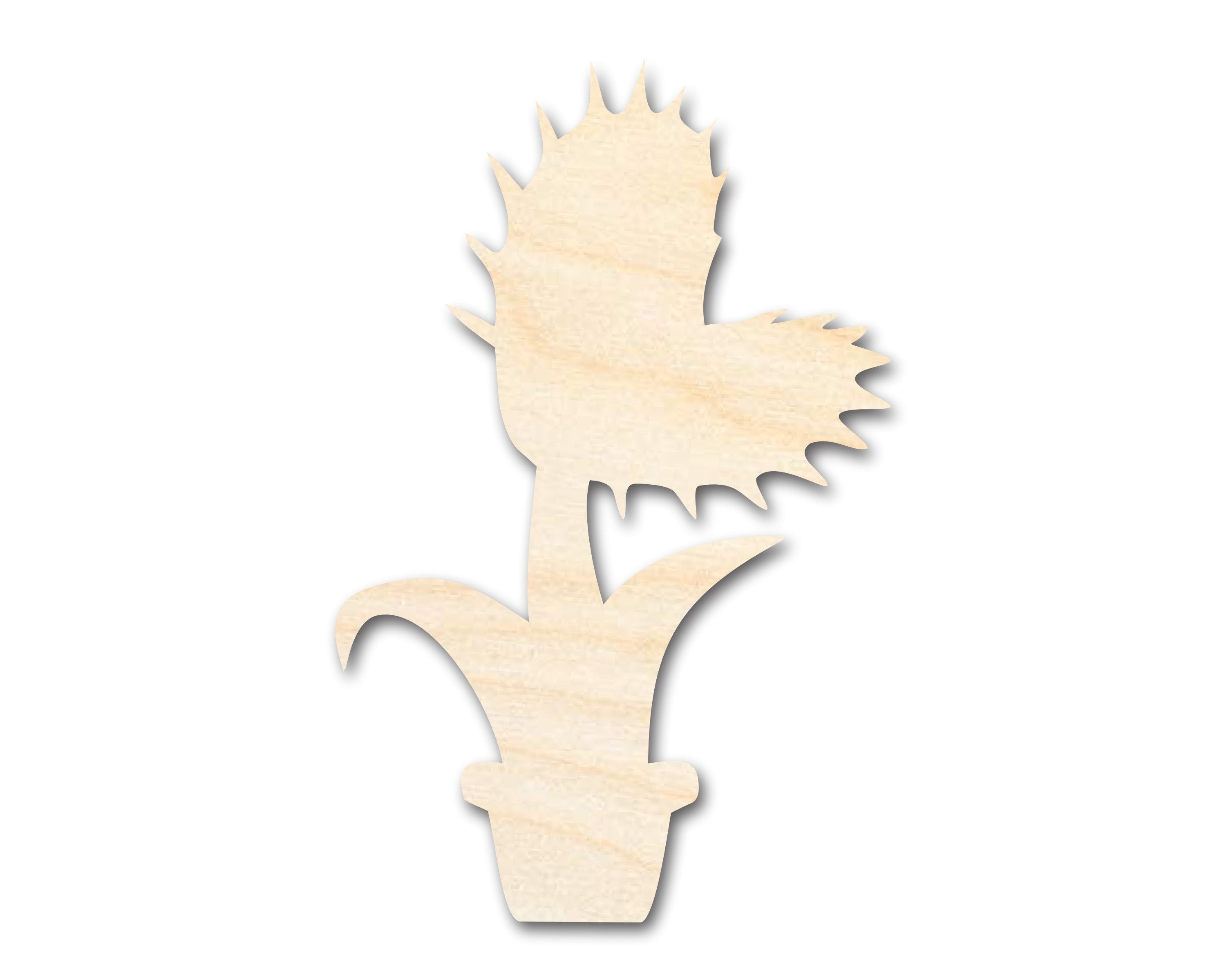 Unfinished Venus Fly Trap Shape | DIY Craft Cutout | up to 46" DIY 46 ...
