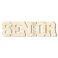 Unfinished Wood 2025 Senior Shape | DIY Craft Cutout | up to 46" DIY 30 ...
