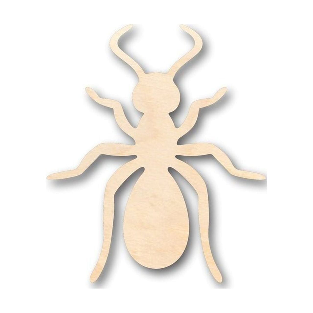 Unfinished Wood Ant Shape - Insect - Animal - Wildlife - Craft - up to ...