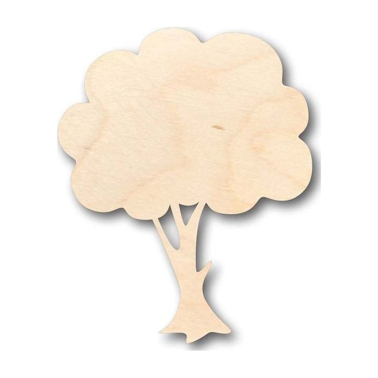 Unfinished Wood Apple Tree Shape - Craft - up to 24" DIY 42" / 3/4 ...