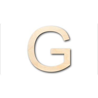 Crafts Central Pine Wood Beveled Wooden Alphabet Letters for Arts ...
