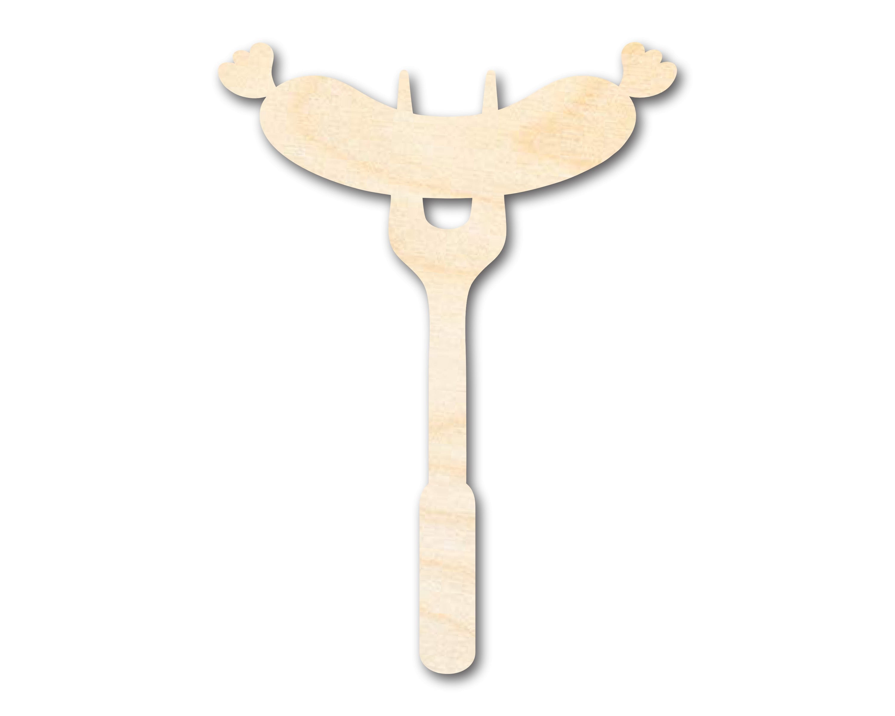 Unfinished Wood BBQ Sausage Shape | Craft Cutout 7" / 1/8" - Walmart.com