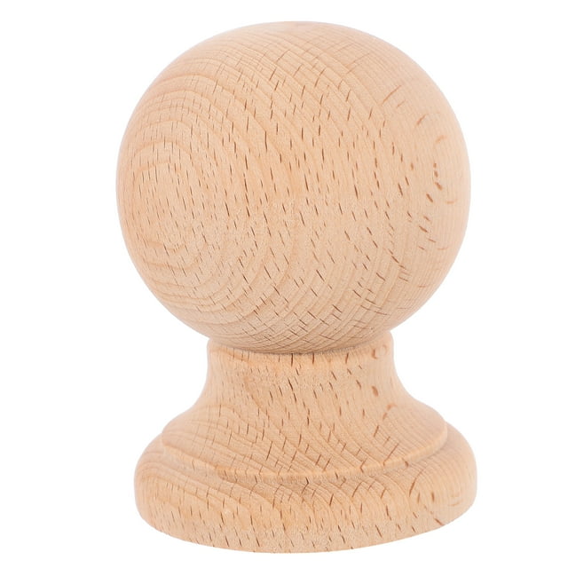Unfinished Wood Ball Finials DIY Crafts Wooden Bed Post Finials ...