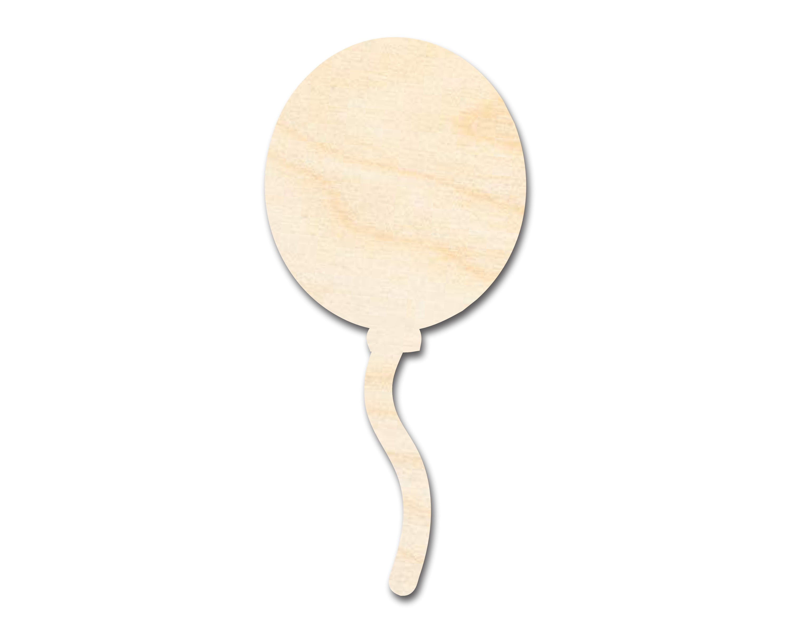 Unfinished Wood Balloon Shape | DIY Craft Cutout | up to 46" DIY 8" / 1 ...