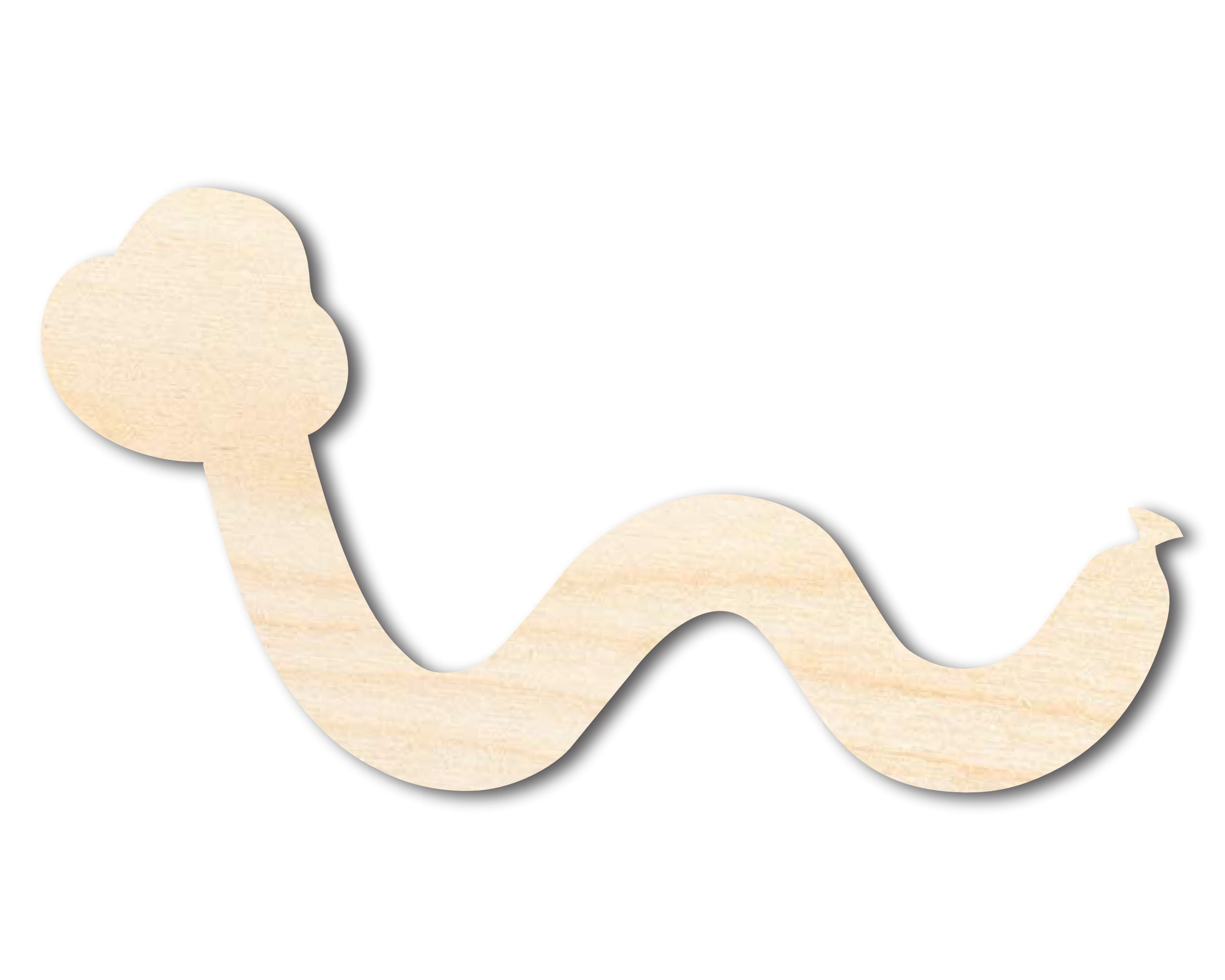 Unfinished Wood Balloon Snake Shape | DIY Craft Cutout | up to 46" DIY ...