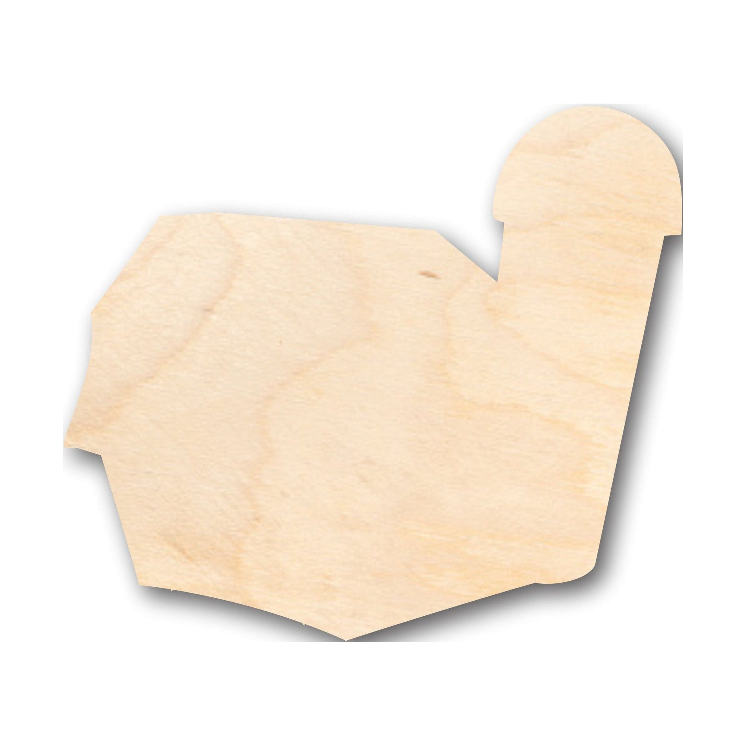 Unfinished Wood Barn Shape - Craft - up to 46" DIY 30" / 1/2" - Walmart.com