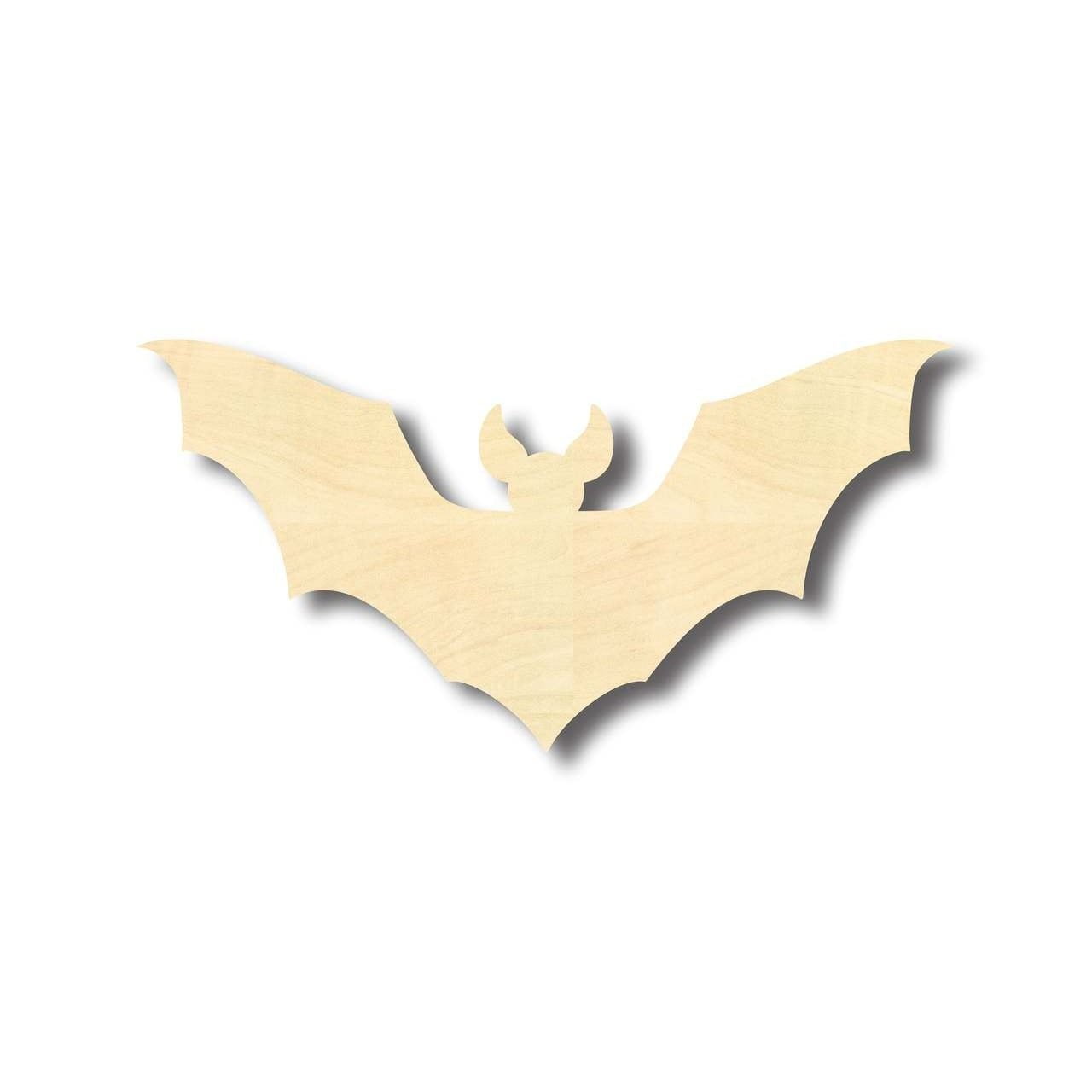 Unfinished Wood Bat Shape - Animal - Wildlife - Craft - up to 46" DIY 4 ...