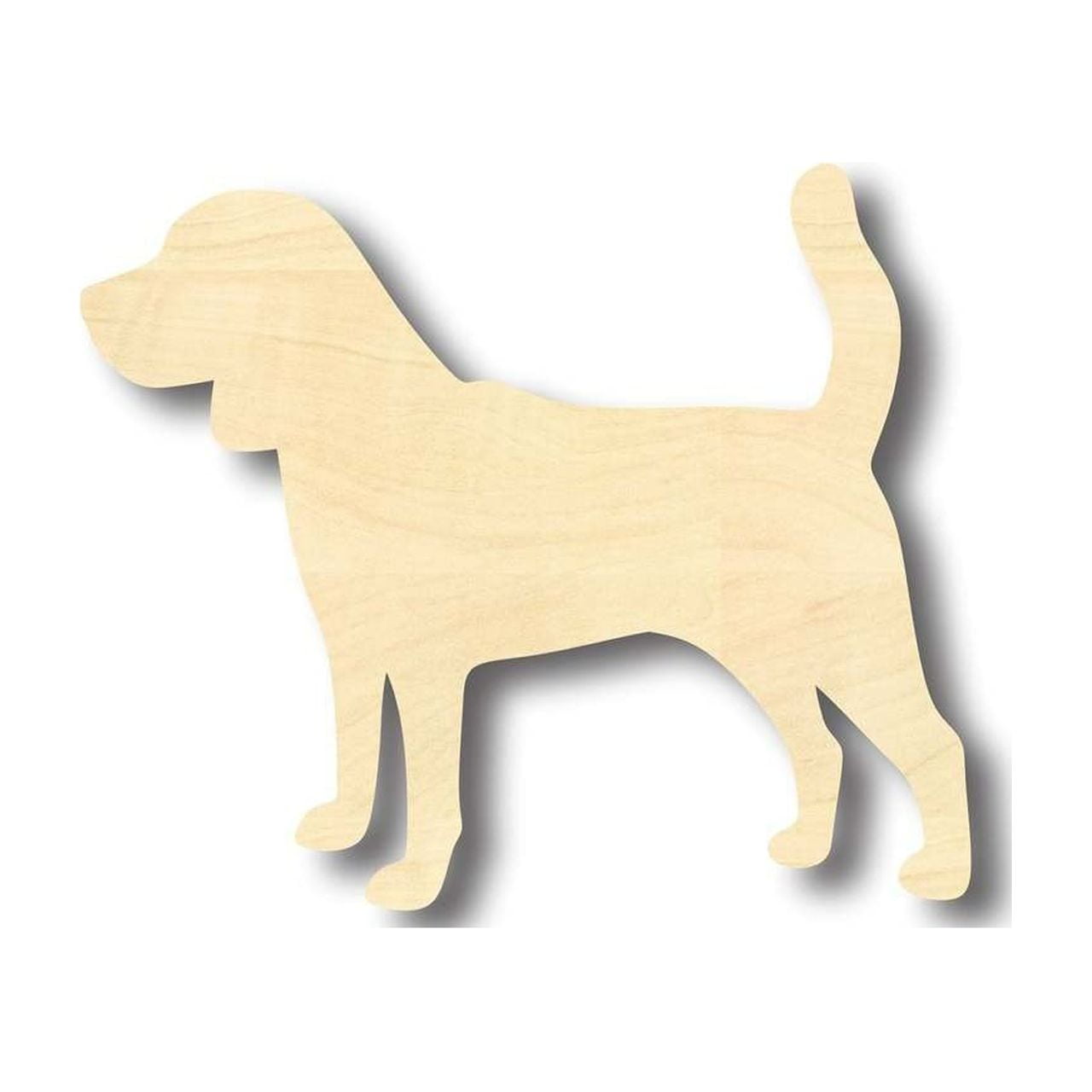 Unfinished Wood Beagle Dog Shape - Animal - Pet - Craft - up to 46" DIY ...