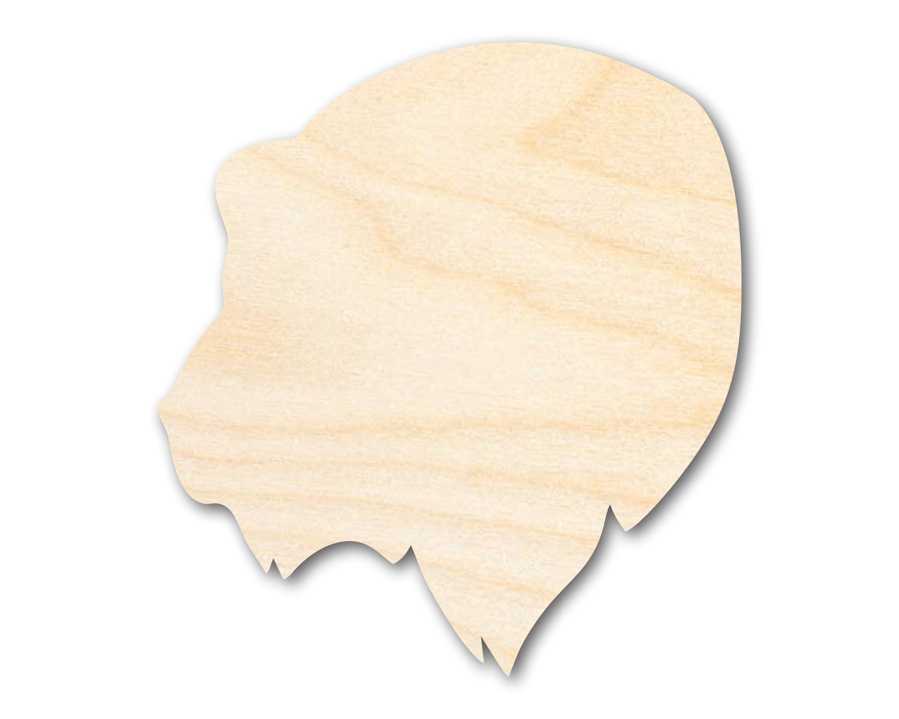 Unfinished Wood Bear Mascot Shape | DIY Craft Cutout | up to 46" DIY 42 ...