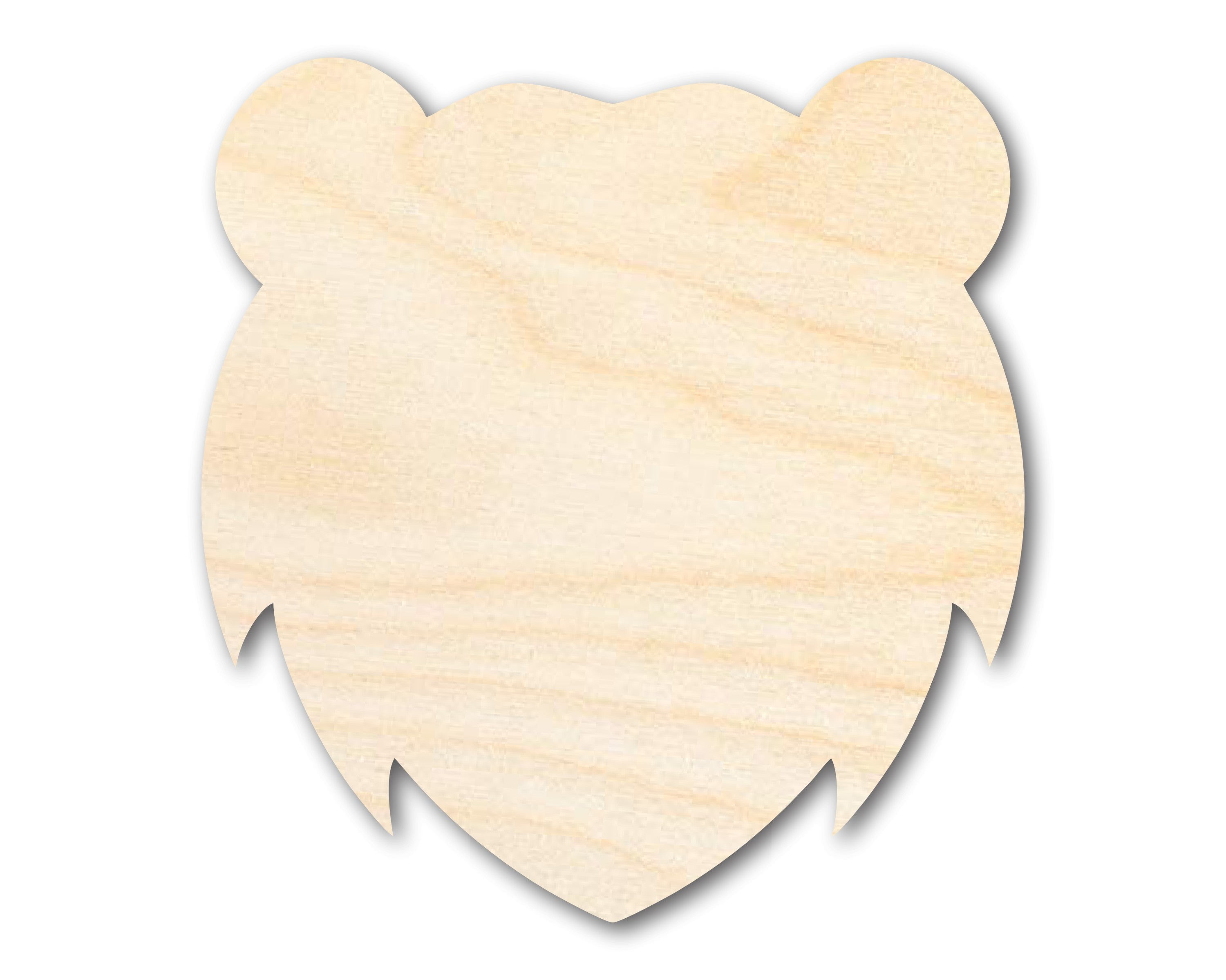 Unfinished Wood Bear Mascot Shape | DIY Craft Cutout | up to 46" DIY 46 ...