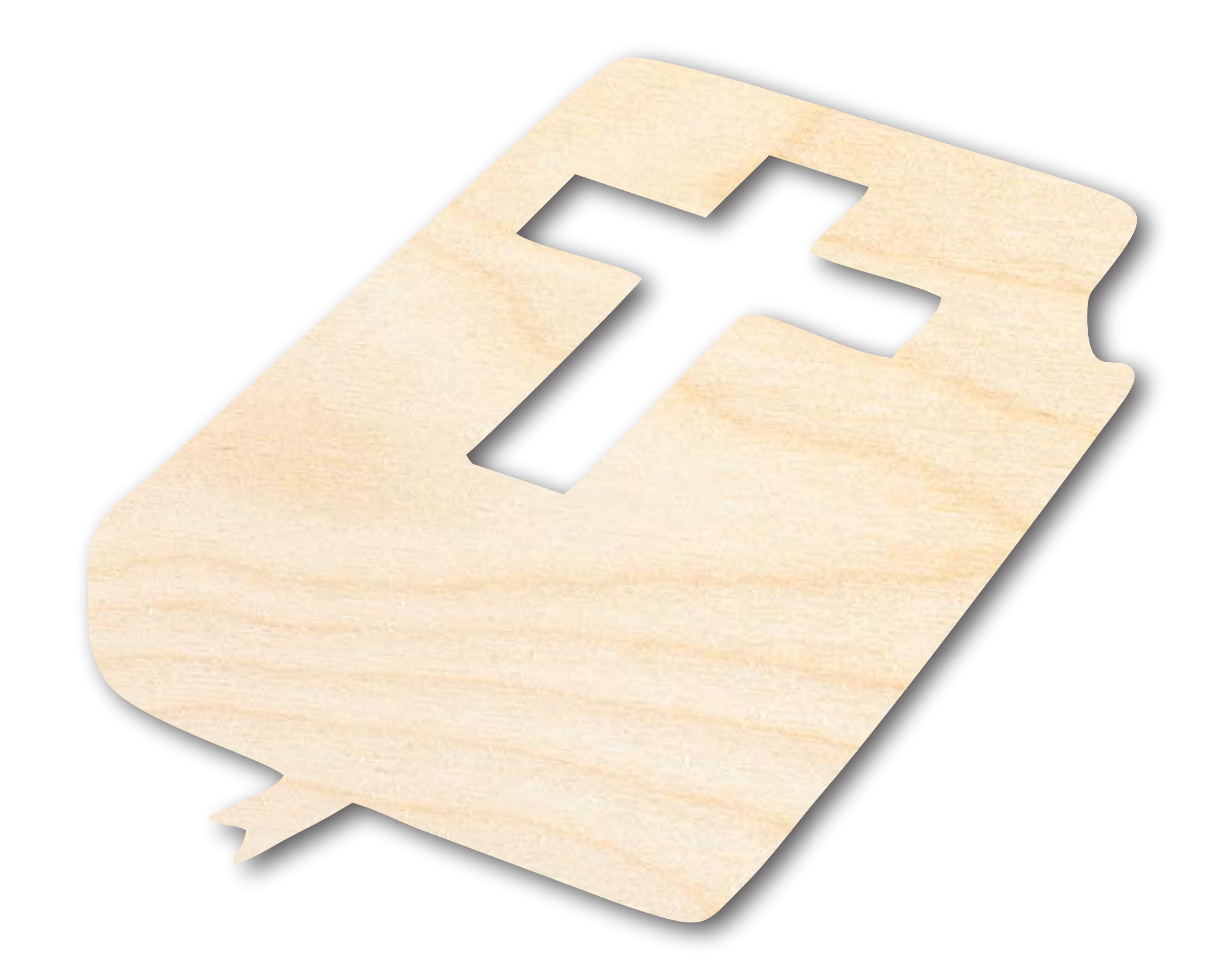 Unfinished Wood Bible Shape | DIY Craft Cutout | up to 46" DIY 14" / 3/ ...