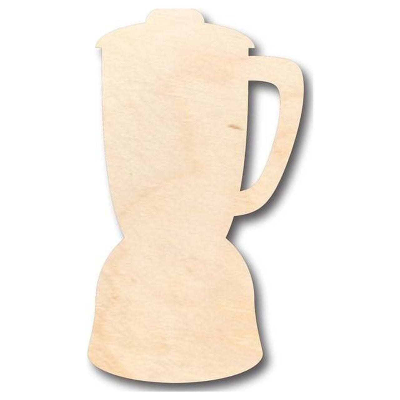 Unfinished Wood Blender Shape - Craft - up to 46" DIY 14" / 1/2 ...