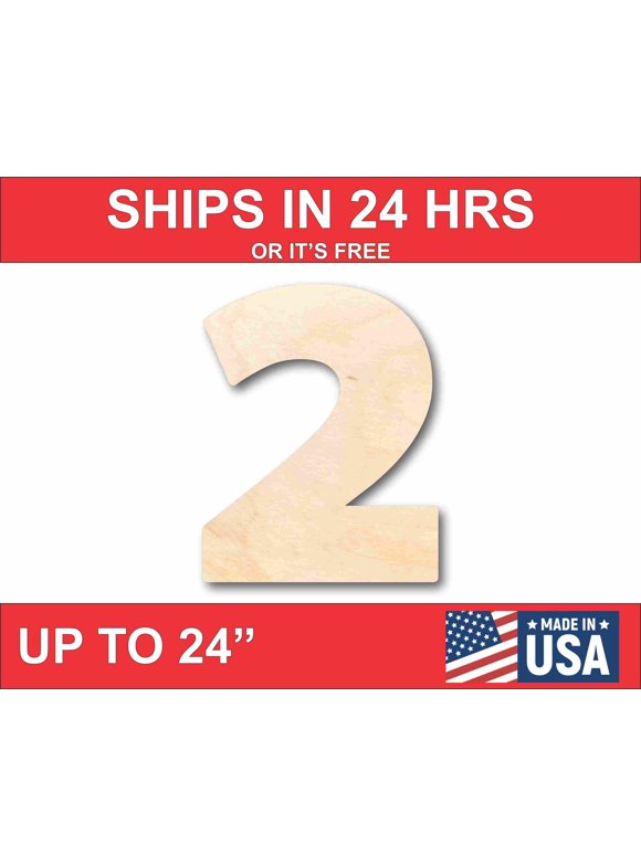 Wooden Letters & Numbers in Wood Crafting - Walmart.com