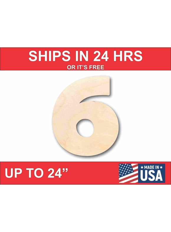 Wooden Letters & Numbers in Wood Crafting - Walmart.com