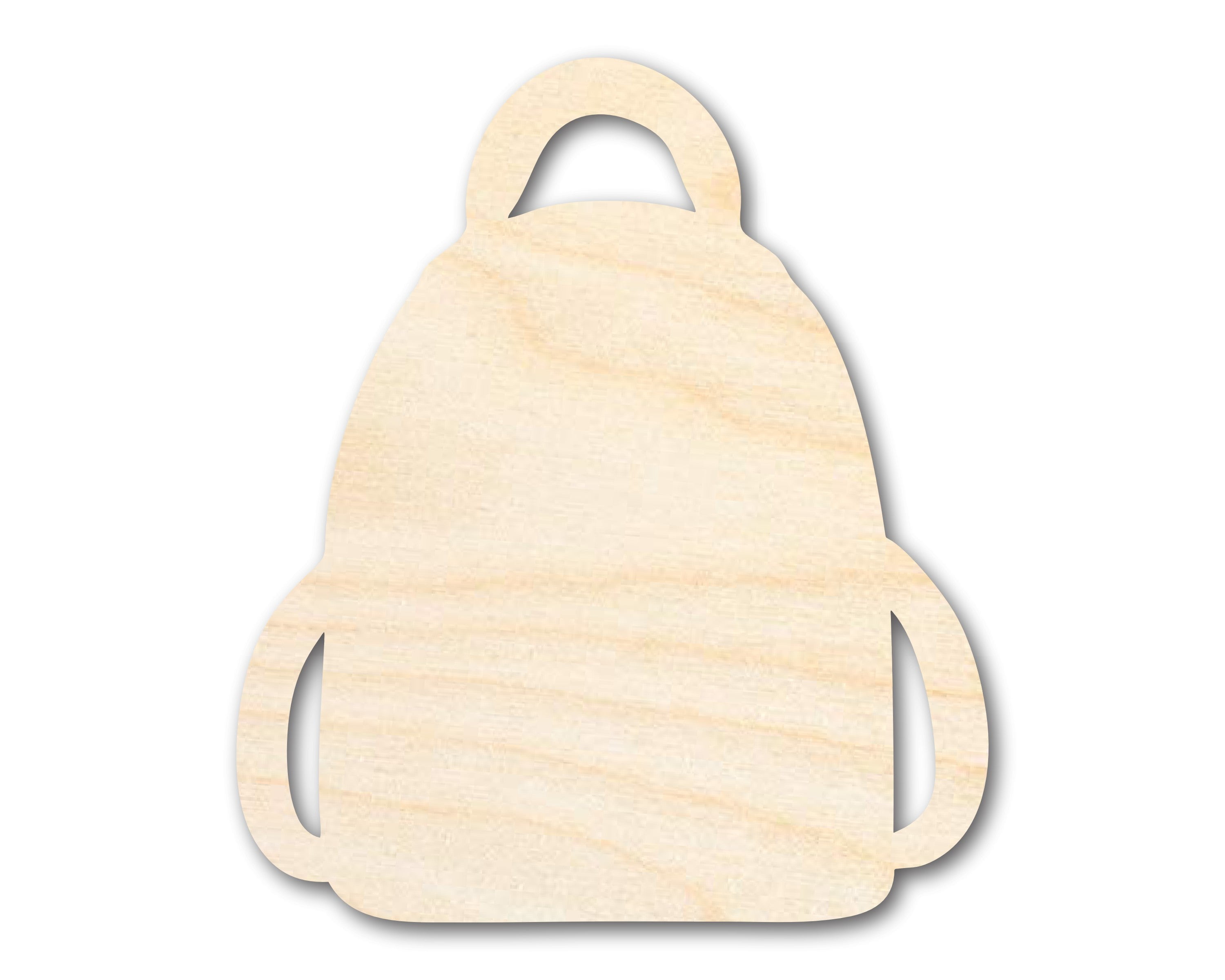 Unfinished Wood Book Bag Shape | Back to School | Kids Crafts | Craft ...